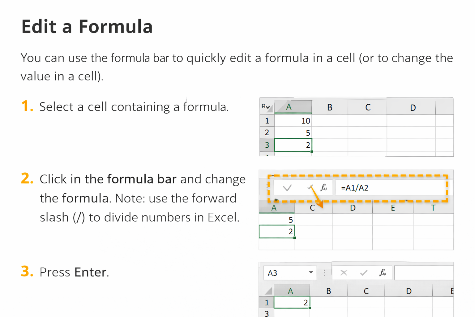 Formula Bar in Excel - Excel Examples
